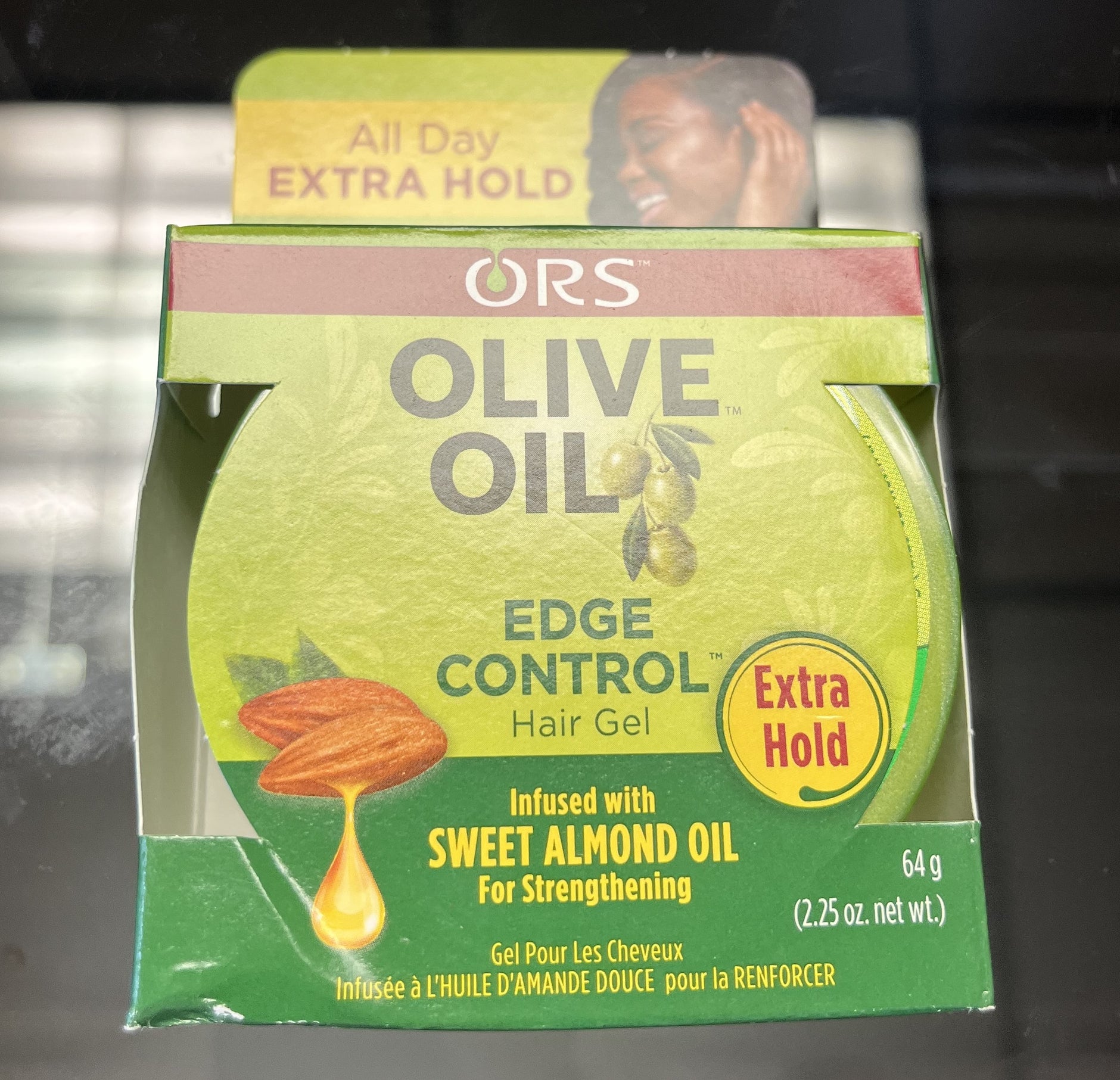 ORS Olive Oil Edge Control Gel 2.25 oz jar